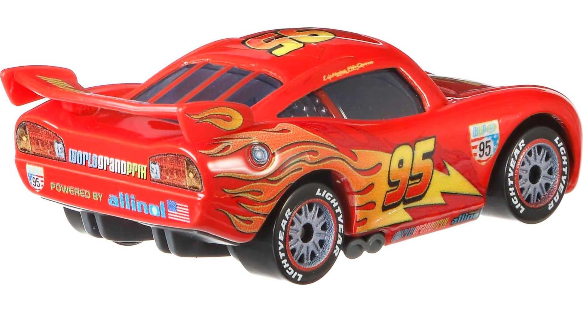 Disney Pixar Cars Lightning McQueen with Racing Wheels