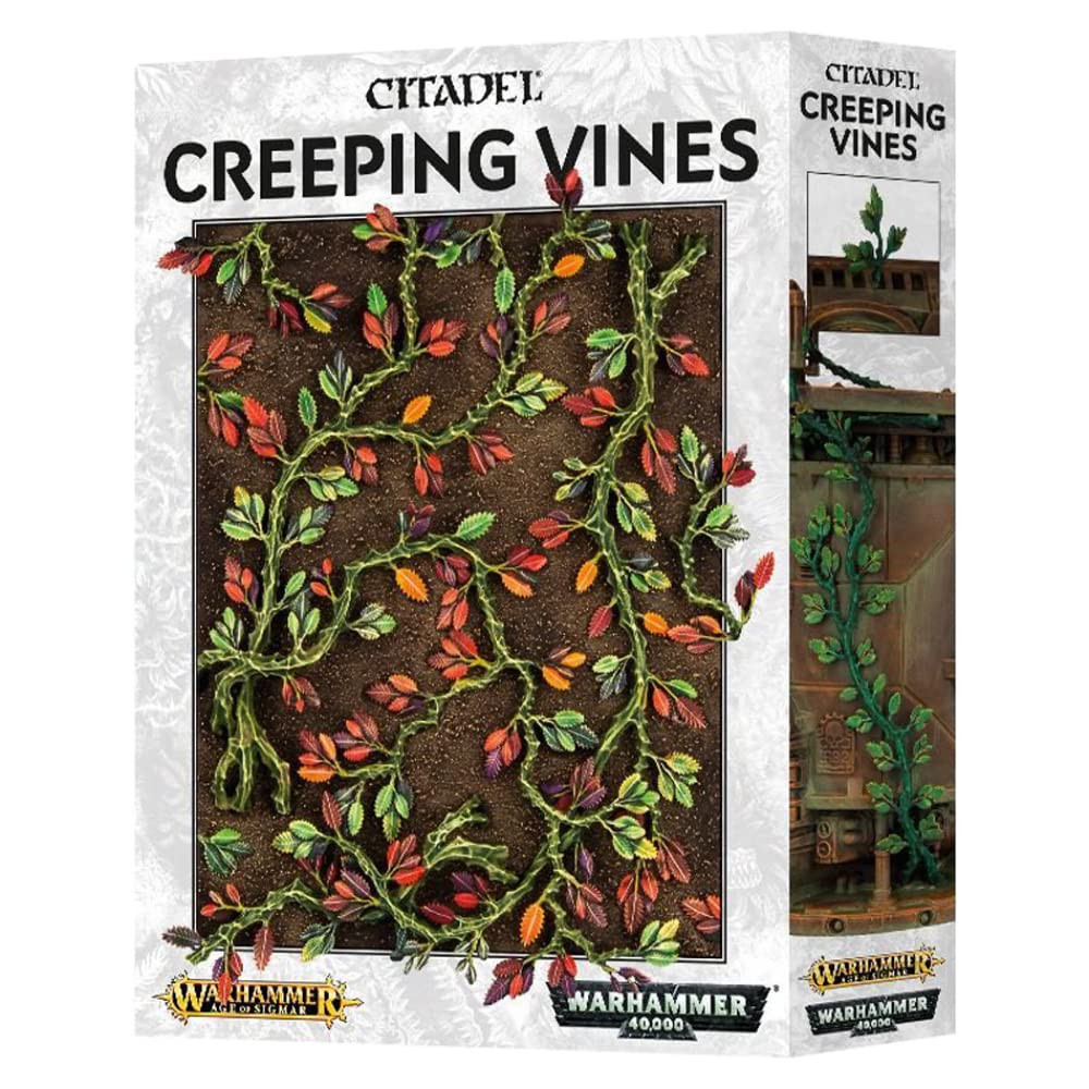 GAMES WORKSHOP 99129999011 "Citadel Creeping Vines Miniature, Black