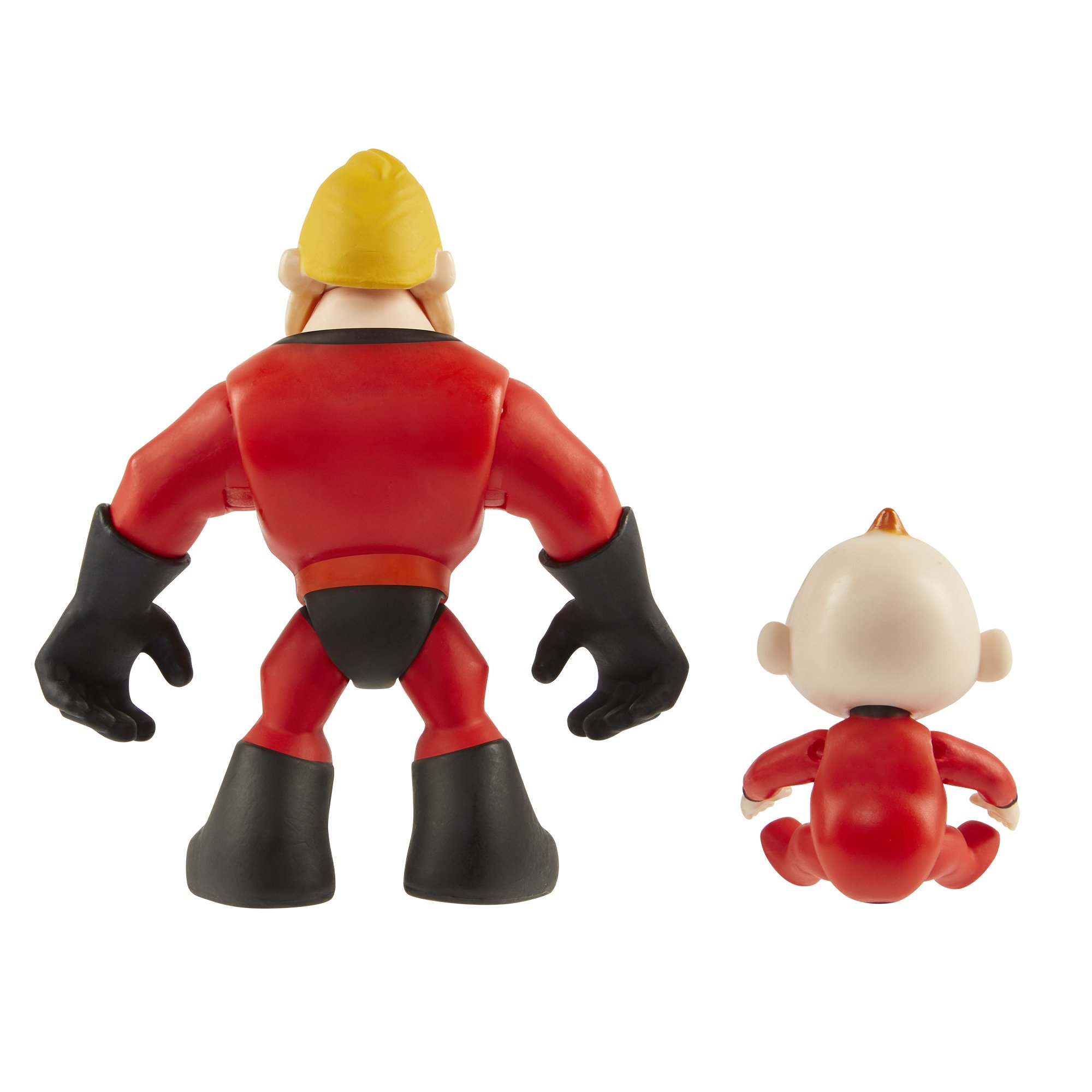 The Incredibles 2 Mr. Incredible & Jack-Jack Junior Supers Action Figure 2-Pack, Approximately 3" Tall