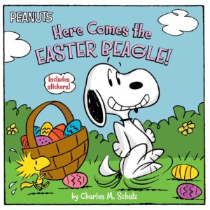 here comes the easter beagle! (peanuts)