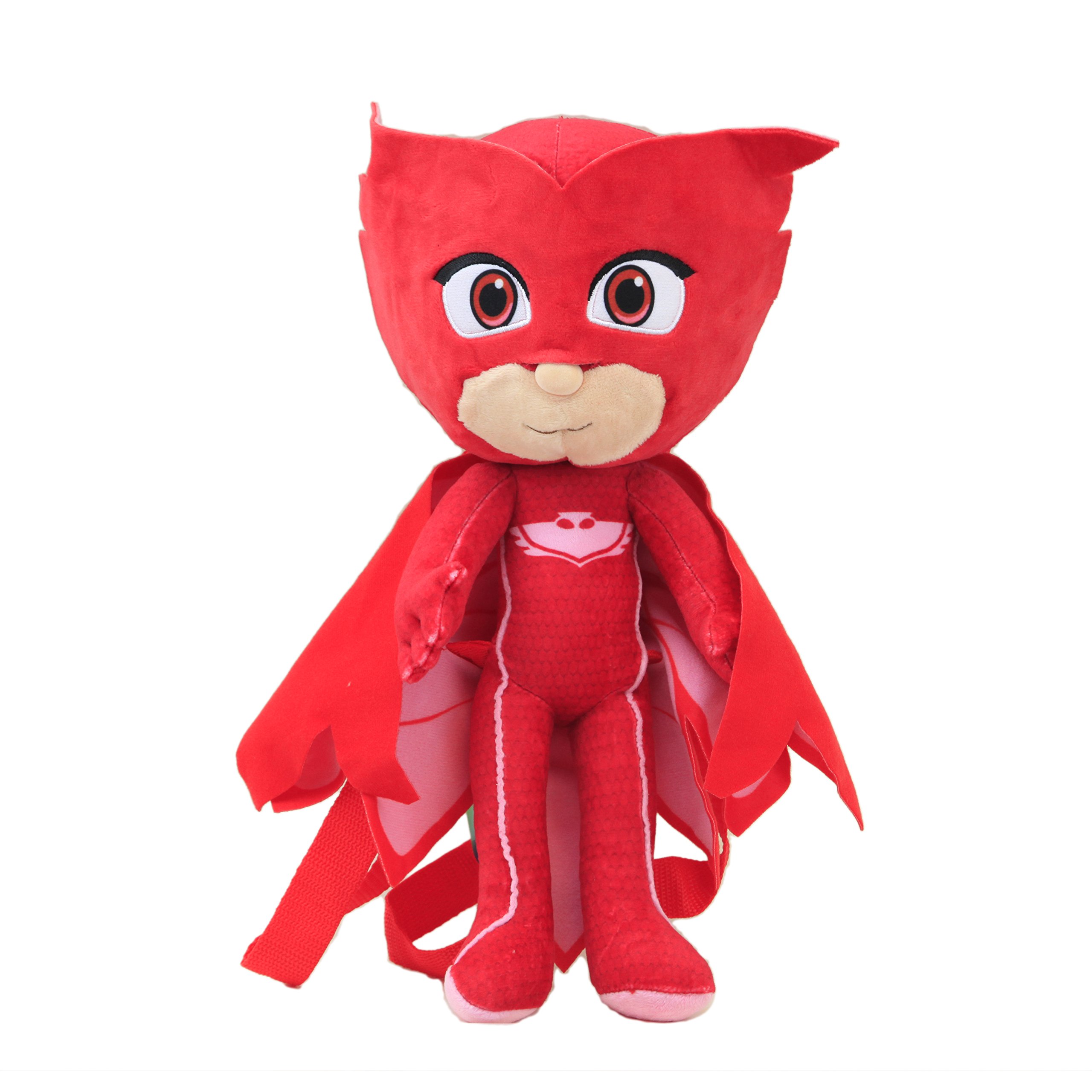 Disney 14" PJ Masks Stuffed Animals Backpack Plush Doll 1Pc Red Color NEW