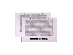 odorfree ceramic ozone plates for ozone generators (2-pack)