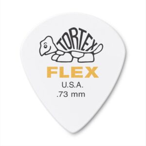 jim dunlop tortex flex jazz iii 73mm, white guitar picks (468p.73)