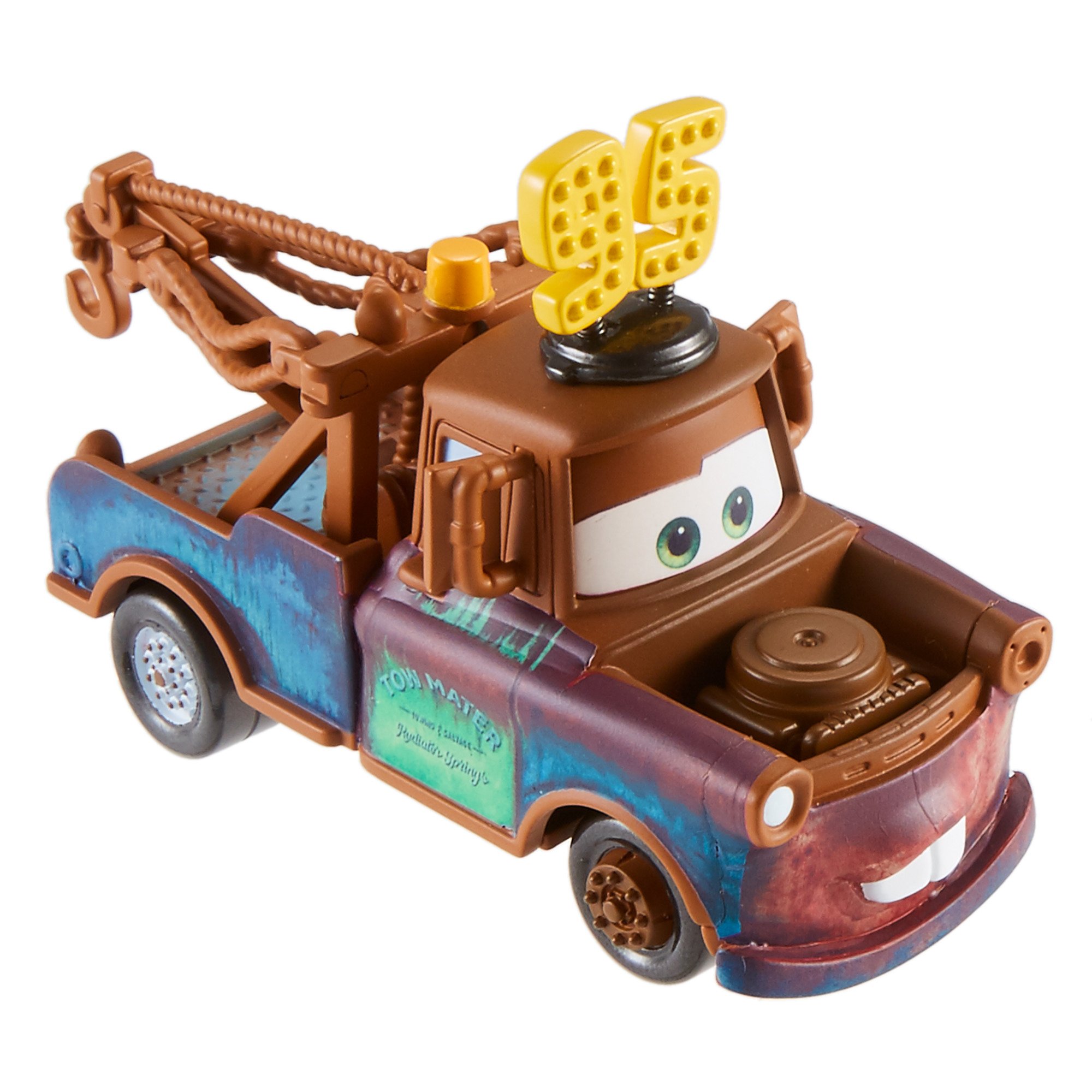 Disney Pixar Cars Mater with #95 Hat