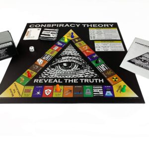 Neddy Games Conspiracy Theory Trivia Board Game - 3rd Edition