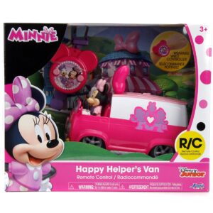 Jada Toys Disney Junior Minnie Mouse Happy Helper Van RC, Pink/White