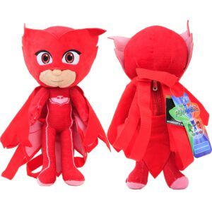 disney 14" pj masks stuffed animals backpack plush doll 1pc red color new