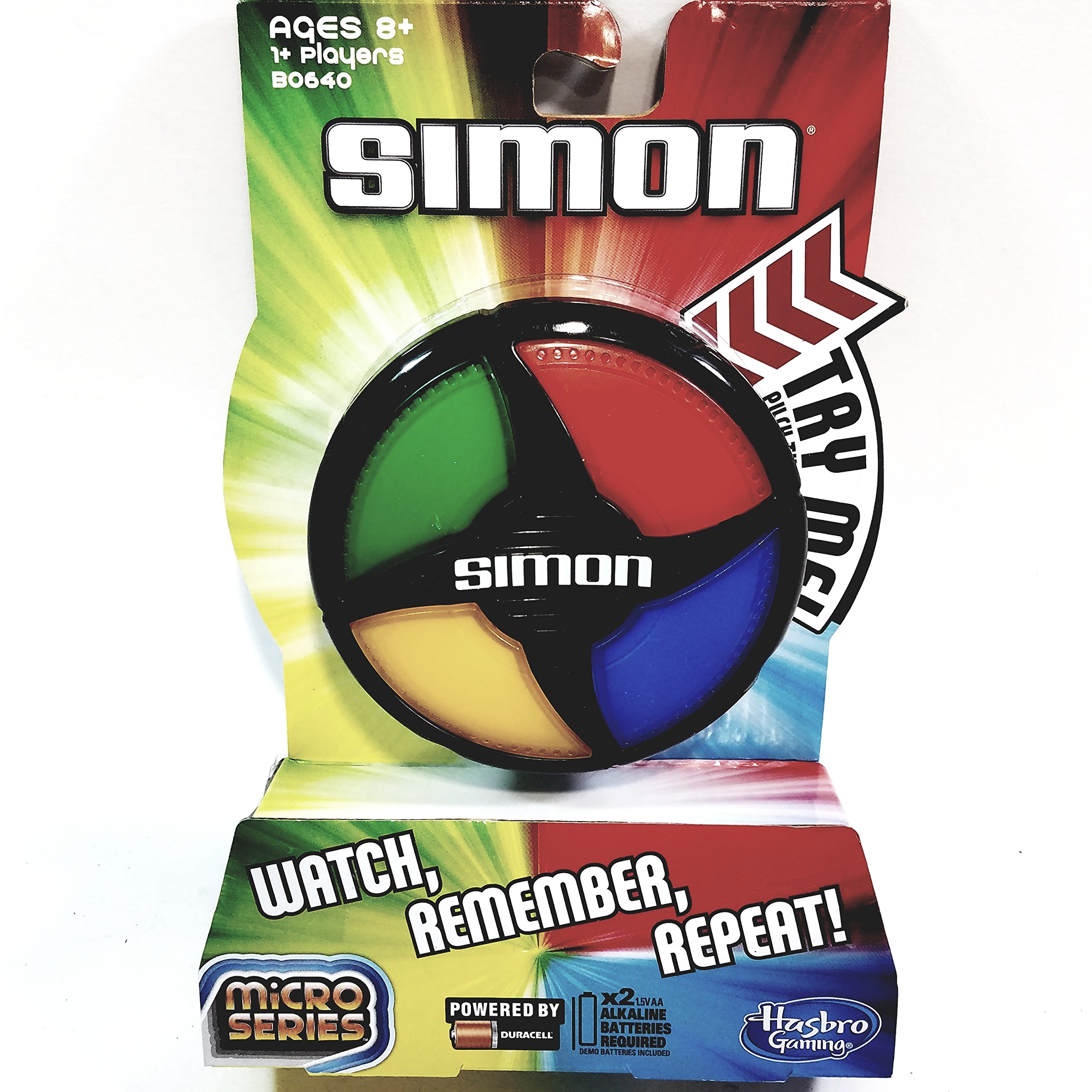 Basic Fun Simon Micro Series Edition Pocket Travel Handheld Portable Strategy 1 Or More Player Game