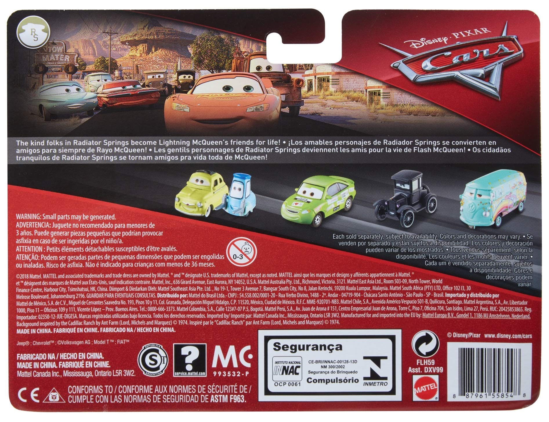 Disney Pixar Cars Tailgate and Pushover