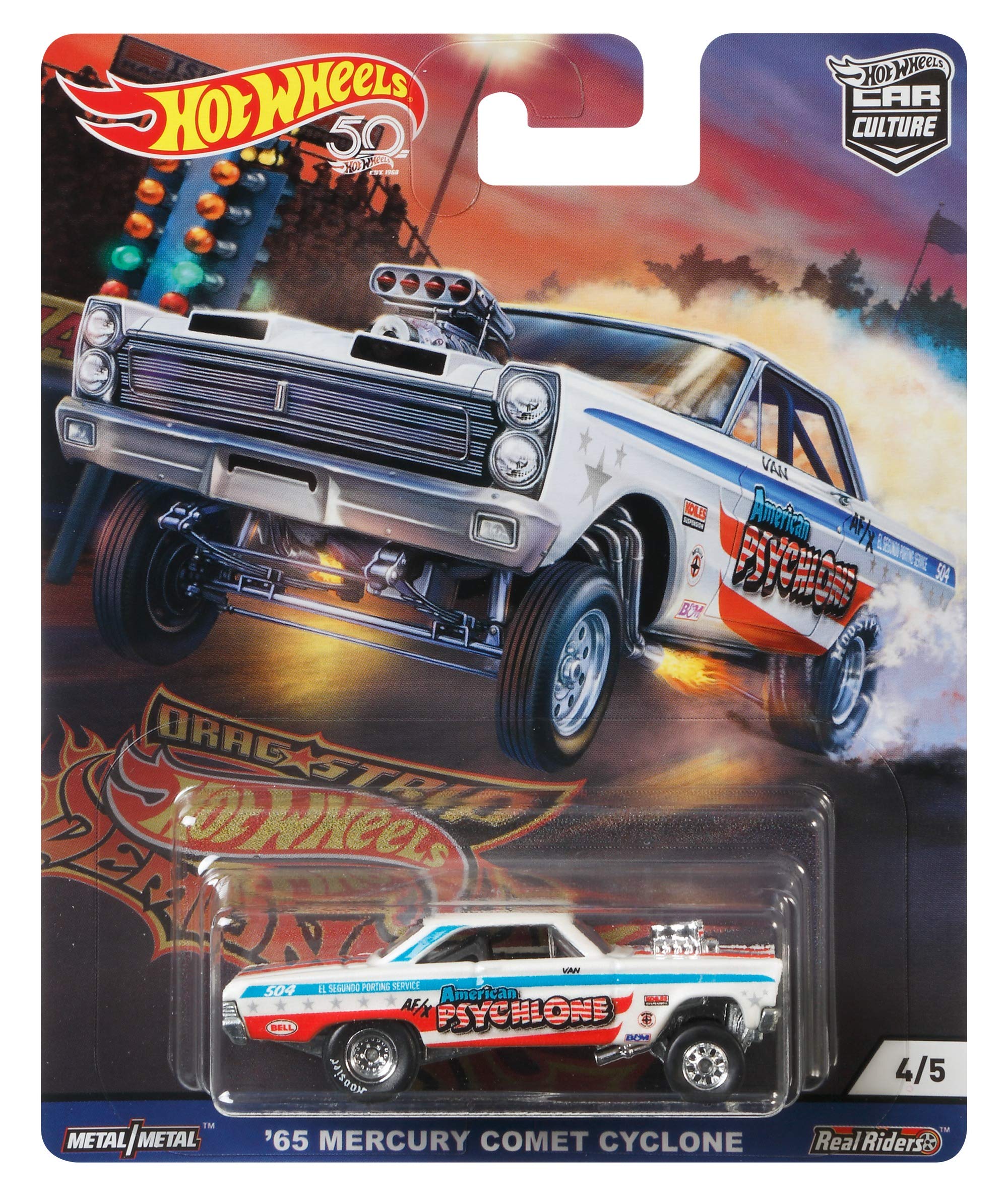 Hot Wheels 65 Mercury Comet Cyclone Vehicle