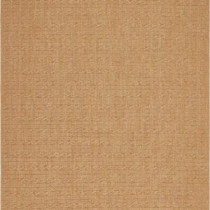 Unique Loom Outdoor Modern Collection Area Rug - Links (8' x 11' 4" Rectangle, Light Brown/ Brown)