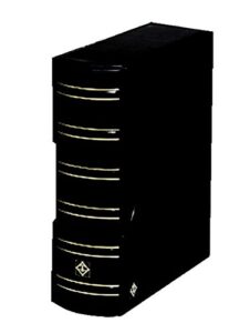 classic grande g binder for 54 certified coins and slab-style coin holders pcgs, ngc, lighthouse, premier, little bear elite black