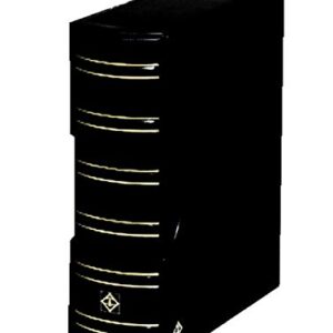 Classic Grande G Binder for 54 Certified Coins and Slab-Style Coin Holders PCGS, NGC, Lighthouse, Premier, Little Bear Elite Black