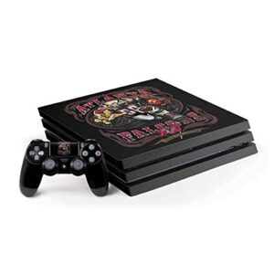 skinit decal gaming skin compatible with ps4 pro console and controller bundle - officially licensed nfl atlanta falcons running back design