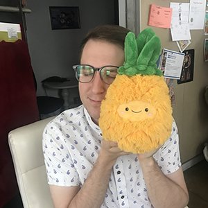 Squishable / Mini Comfort Food Pineapple Plush - 7"