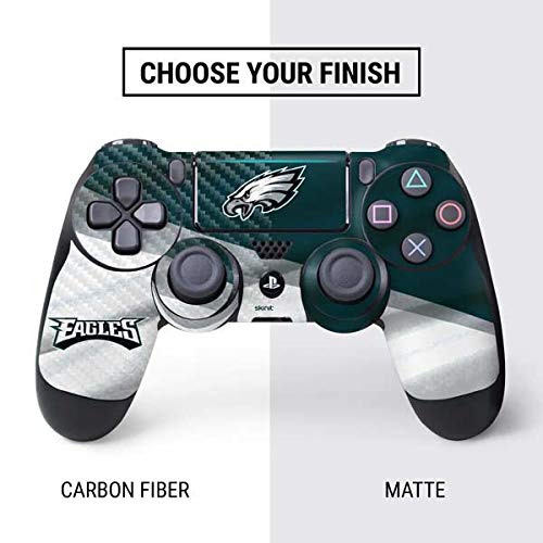 Skinit Decal Gaming Skin Compatible with PS4 Slim Bundle - Officially Licensed NFL Philadelphia Eagles Design