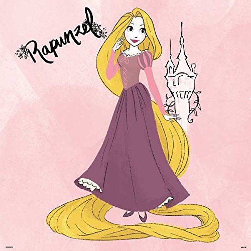 Skinit Decal Gaming Skin Compatible with PS4 Pro Bundle - Officially Licensed Disney Princess Rapunzel Art Design