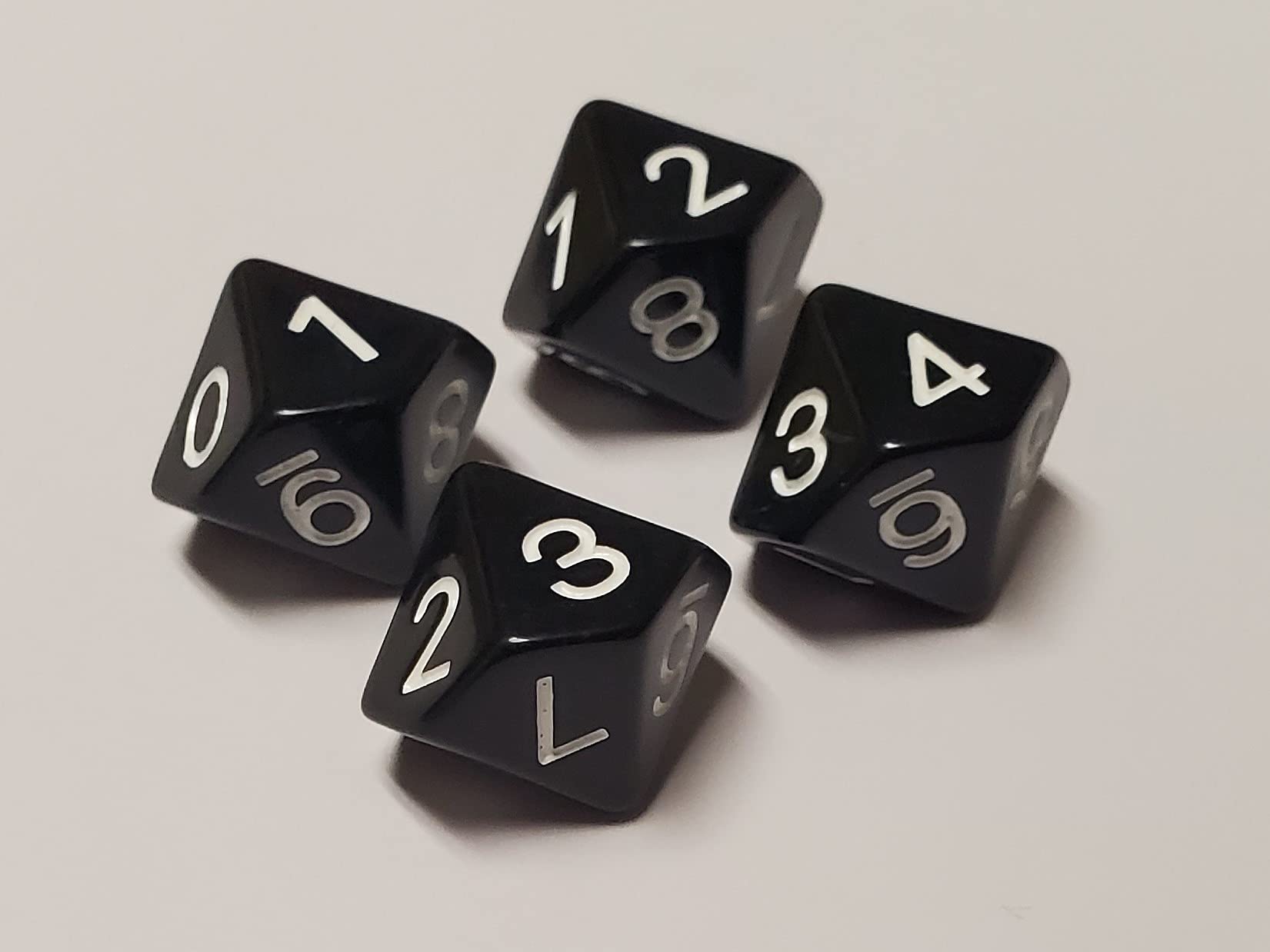 quEmpire Spindown d10 Dice (4 Pack) Great for Magic: The Gathering