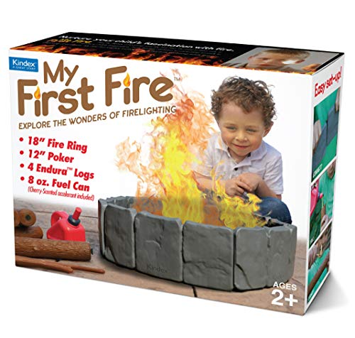 Prank-O My First Fire Prank Gift Box – Empty Box for Wrapping Real Presents – Hilarious Fake Packaging for Birthdays, Christmas, and Holidays – Fun Gag Gift Box for Men, Women, and Kids