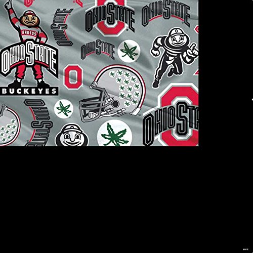 Skinit Decal Gaming Skin Compatible with PS4 Pro Console and Controller Bundle - Officially Licensed Ohio State University Ohio State Pattern Design