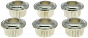 dopro metal nickel 10mm guitar tuners conversion bushings ferrules for vintage guitar tuning keys