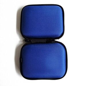 hard case travel carrying bag protector for nintendo gba sp gameboy advance sp - blue