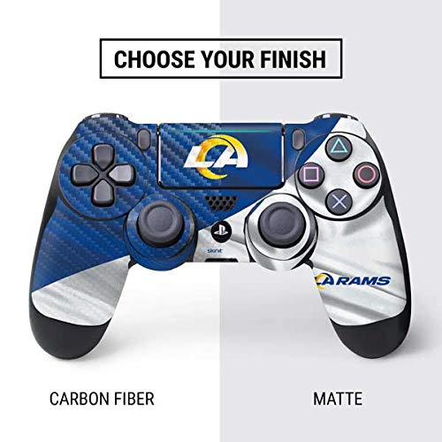 Skinit Decal Gaming Skin Compatible with PS4 Slim Bundle - Officially Licensed NFL Los Angeles Rams Flag Design