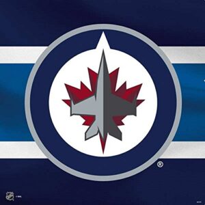 Skinit Decal Gaming Skin Compatible with PS4 Pro Console and Controller Bundle - Officially Licensed NHL Winnipeg Jets Alternate Jersey Design