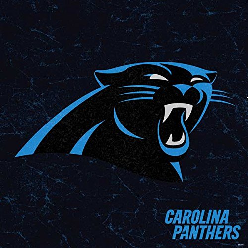 Skinit Decal Gaming Skin Compatible with PS4 Slim Bundle - Officially Licensed NFL Carolina Panthers Distressed Design