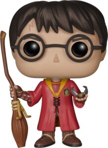 harry potter - quidditch harry potter #08 funko pop! vinyl figure (includes compatible pop box protector case)