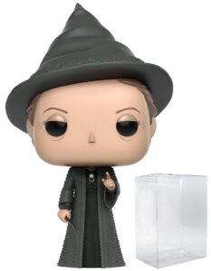 funko pop! movies: harry potter - professor minerva mcgonagall #37 vinyl figure (bundled with pop box protector case)