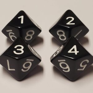 quEmpire Spindown d10 Dice (4 Pack) Great for Magic: The Gathering