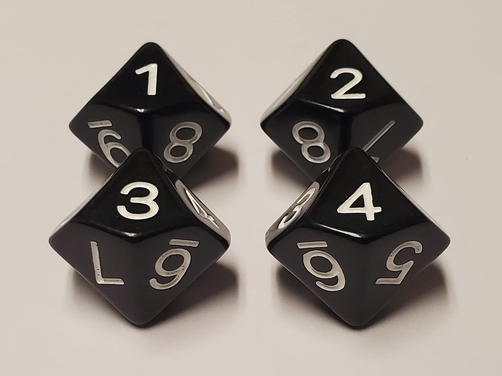 quEmpire Spindown d10 Dice (4 Pack) Great for Magic: The Gathering