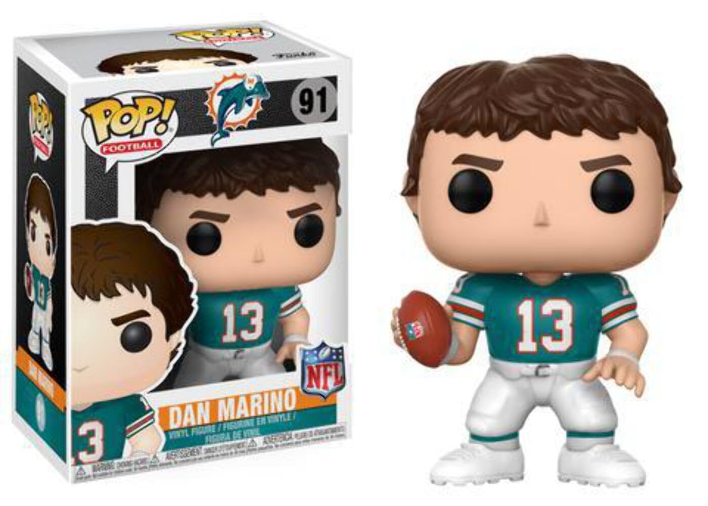 Funko Dan Marino Miami Dolphins NFL Legends POP Figurine