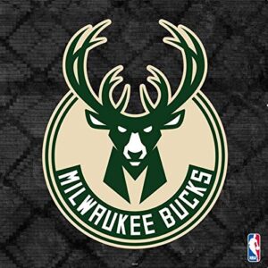 Skinit Decal Gaming Skin Compatible with PS4 Slim Bundle - Officially Licensed NBA Milwaukee Bucks Rusted Dark Design