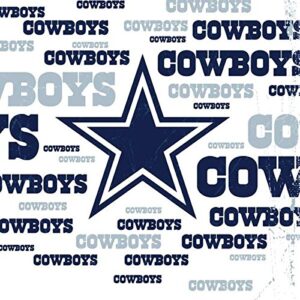 Skinit Decal Gaming Skin Compatible with PS4 Slim Bundle - Officially Licensed NFL Dallas Cowboys Blue Blast Design