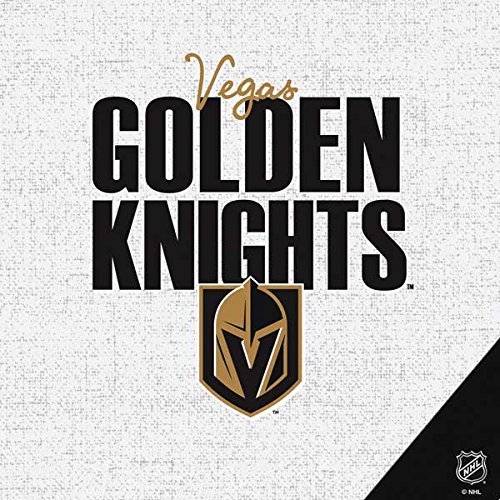 Skinit Decal Gaming Skin Compatible with PS4 Slim Bundle - Officially Licensed NHL Vegas Golden Knights Script Design