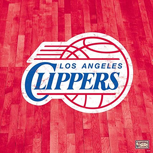 Skinit Decal Gaming Skin Compatible with PS4 Slim Bundle - Officially Licensed NBA Los Angeles Clippers Hardwood Classics Design