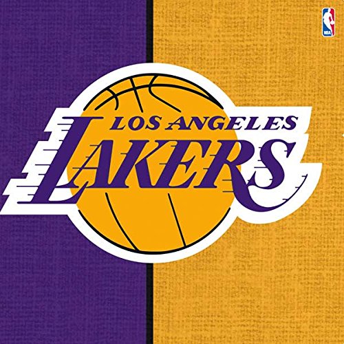 Skinit Decal Gaming Skin Compatible with PS4 Slim Bundle - Officially Licensed NBA Los Angeles Lakers Canvas Design