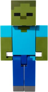 mattel minecraft zombie large scale action figure