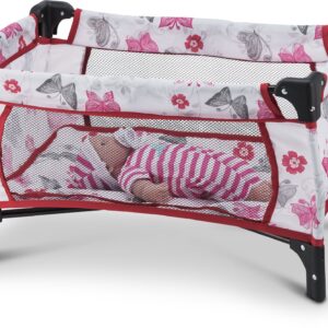 Litti Pritti Take Along Travel Crib Pack and Play Accessory for Dolls - Perfect for 18" Dolls