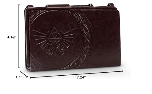 PowerA Hybrid Cover - Zelda Hylian Crest Leatherette - Nintendo Switch