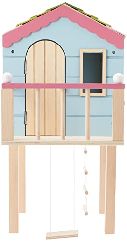 Lottie Dollhouse by Lottie | Wooden Tree House for Lottie Dolls | Wooden Doll House Playset | Made with Real Wood