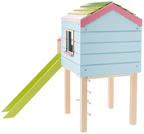 Lottie Dollhouse by Lottie | Wooden Tree House for Lottie Dolls | Wooden Doll House Playset | Made with Real Wood