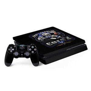 skinit decal gaming skin compatible with ps4 slim bundle - officially licensed nfl indianapolis colts running back design