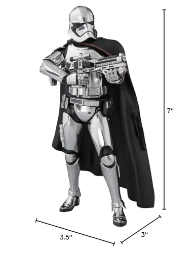 S. H. Figuarts Star Wars CAPTAIN PHASMA (THE LAST JEDI) about 155 mm ABS & PVC painted action figure