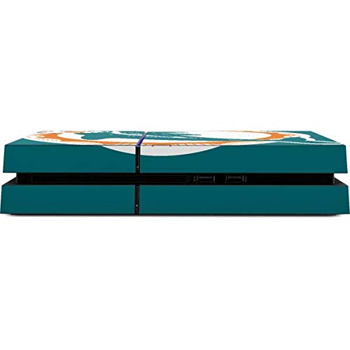 Skinit Decal Gaming Skin Compatible with PS4 Console - Officially Licensed NFL Miami Dolphins Retro Logo Design