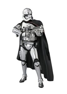 s. h. figuarts star wars captain phasma (the last jedi) about 155 mm abs & pvc painted action figure