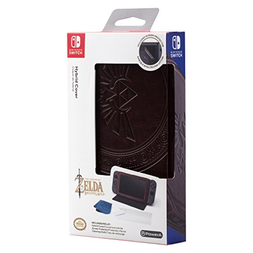 PowerA Hybrid Cover - Zelda Hylian Crest Leatherette - Nintendo Switch