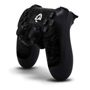 Skinit Decal Gaming Skin Compatible with PS4 Controller - Officially Licensed NFL Los Angeles Rams Black & White Design